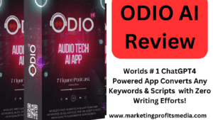 ODIO Review-First Audiotech Ai App Turn Any Keywords, Blog, Article ...